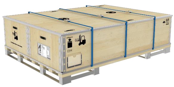 NEFAB Transportbehälter 2418R für Lithium-Ionen-Batterien / Lithium ...