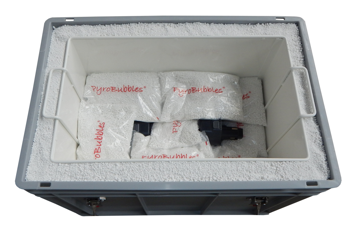 Genius Lio Guard S-Box 2 Premium Kunststoff-Behälter für Li-Ionen-Akkus ...